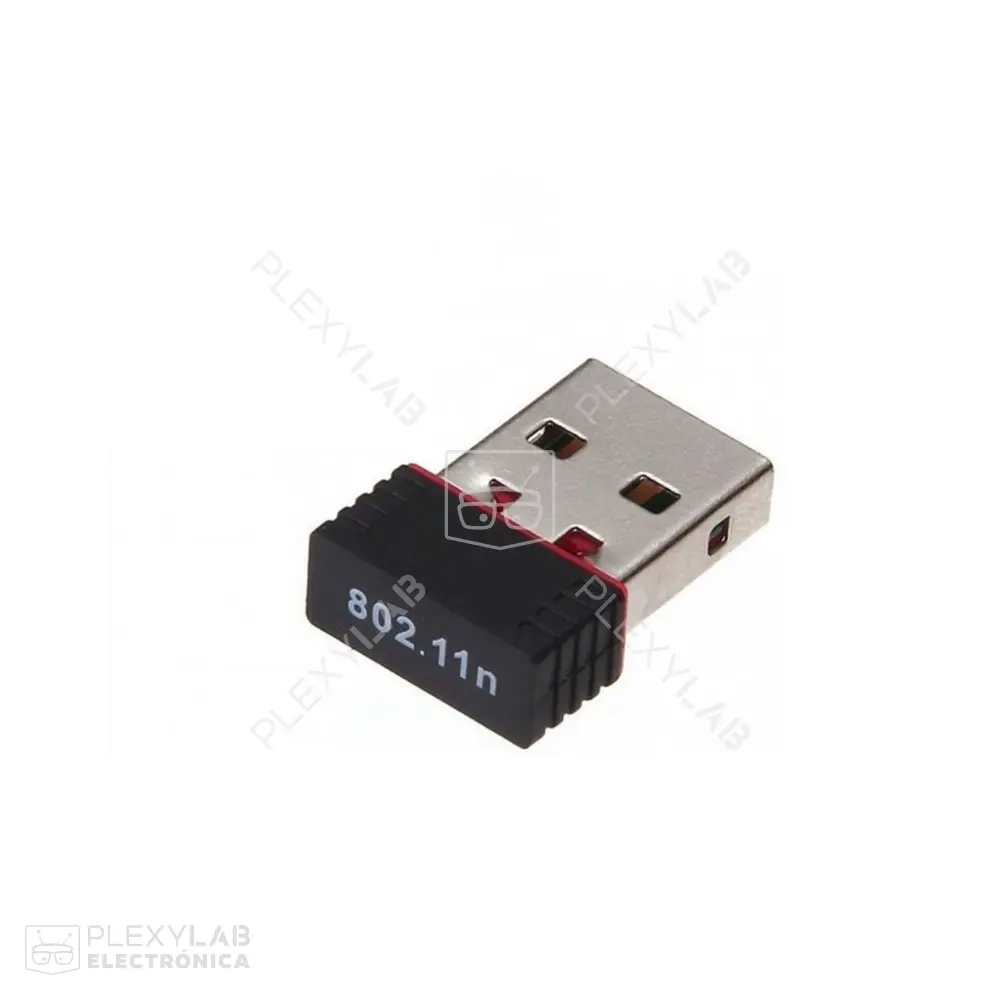 Adaptador RTL8188 inalámbrico WiFi USB para PC escritorio 150 Mbps | PLEXYLAB